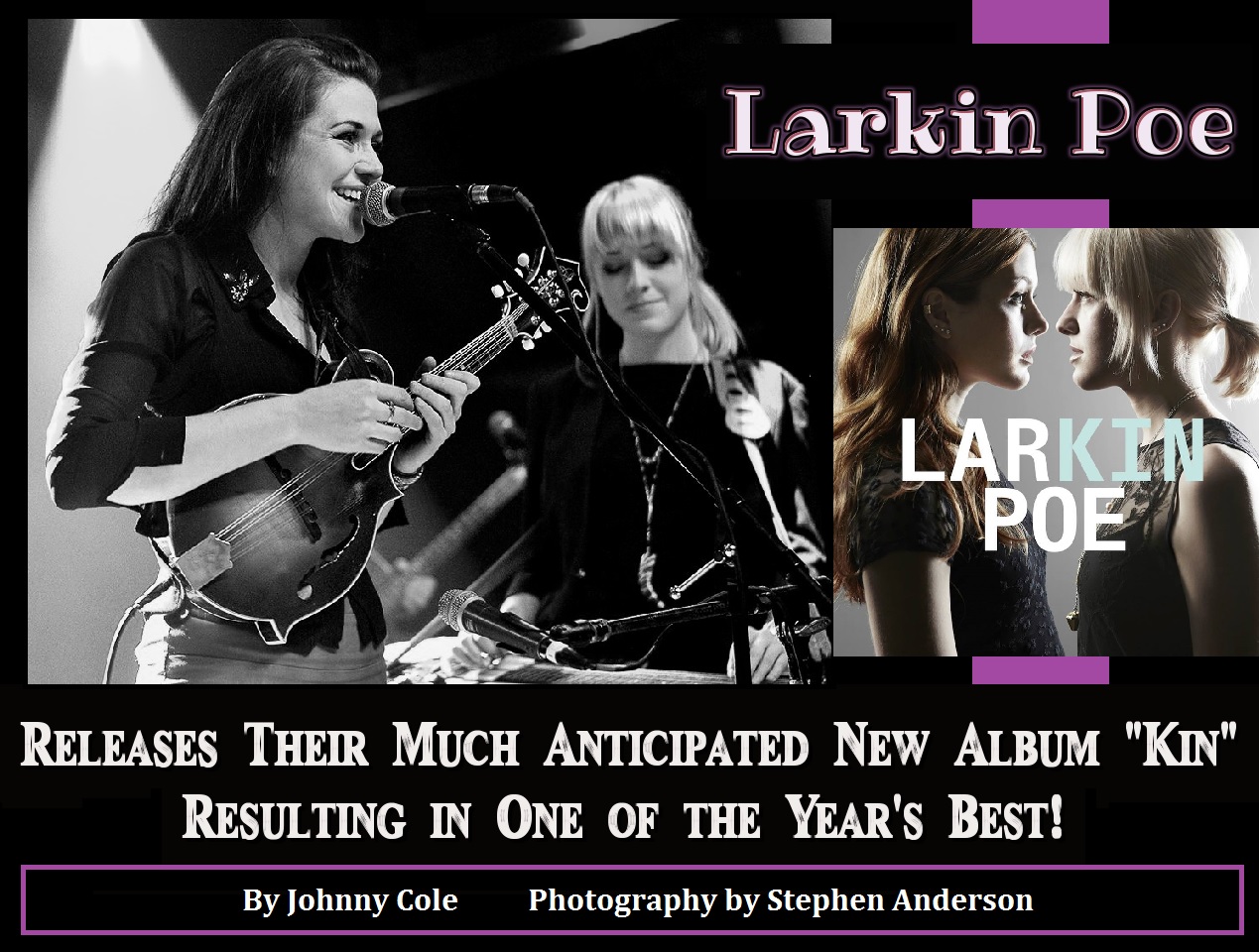 Larkin Poe Releases Their Much Anticipated New Album "Kin" - Resulting ...